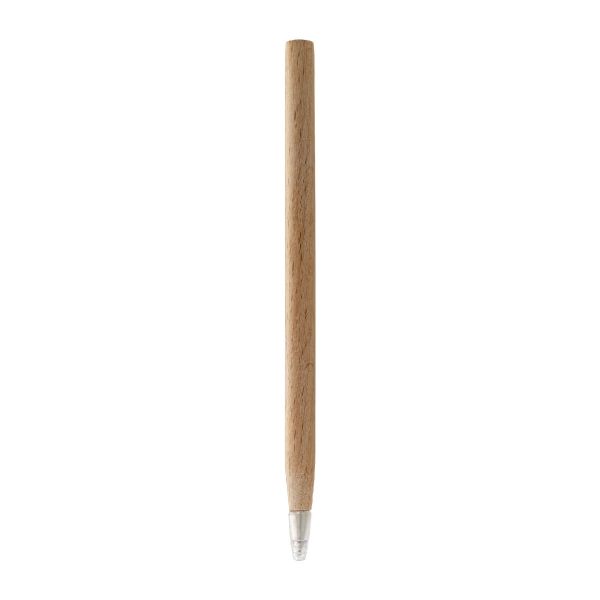 Cheap bolígrafo de madera tinta negra ARICA