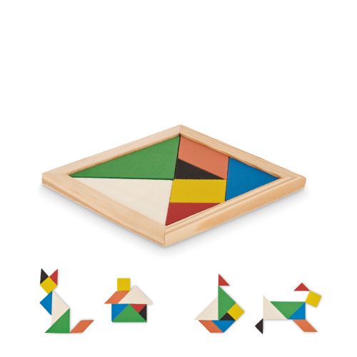 Rompecabezas Tangram de madera barato! TANGRAM